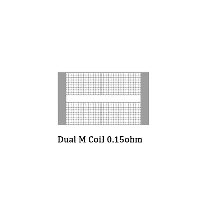 Vandy Vape Dual M - RDA - Coils - 10 Stück - 0.15 Ohm - Mesh 8,90 C...